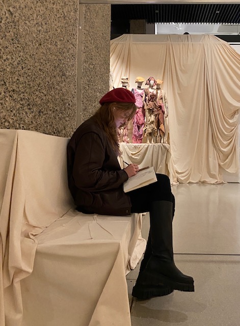 Textiles students explore Dirty Looks exhibition at the Barbican ...